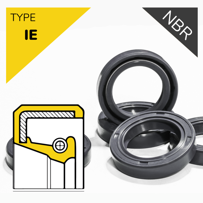 Oil Seal - 792704 15 x 25 x 5 NBR IE - Solutions Elastomères