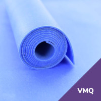 Blue silicone sheet, detectable blue silicone sheet
