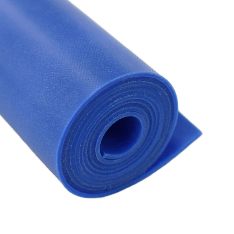 Blue silicone sheet, detectable blue silicone sheet
