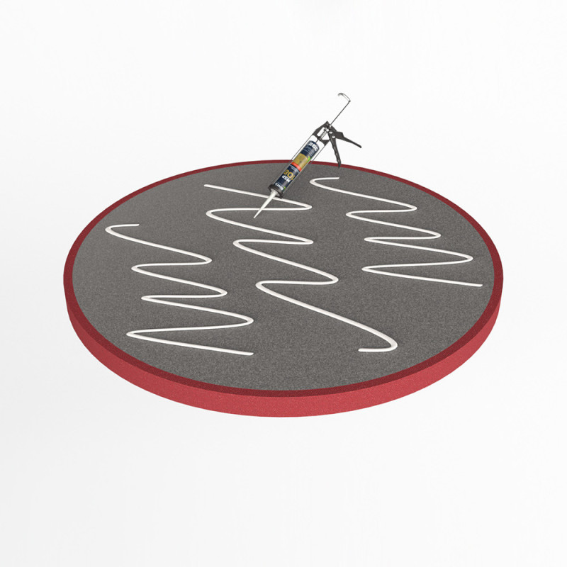 Acoustic Panel for Ceiling and Round Wall