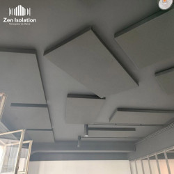 Acoustic Panel for Ceiling and Wall Rectangle, Rectangular